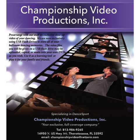 People's Choice Dancesport Competition: Attending Vendors